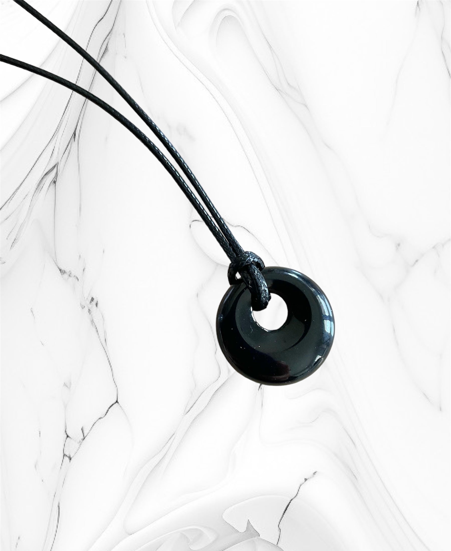 Pi Stone Gemstone Donut Pendant – Connie’s Crystals