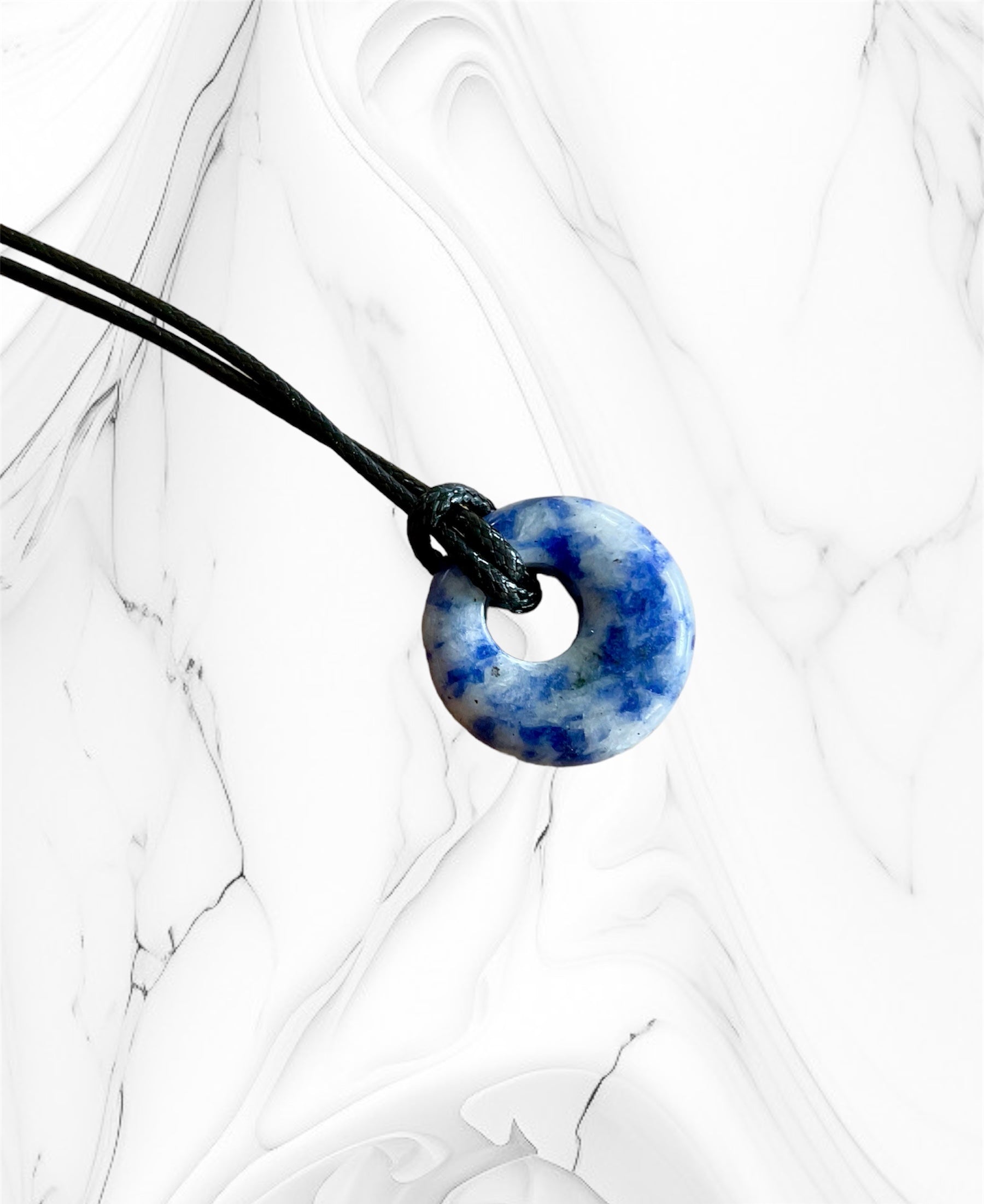 Pi Stone Gemstone Donut Pendant – Connie’s Crystals